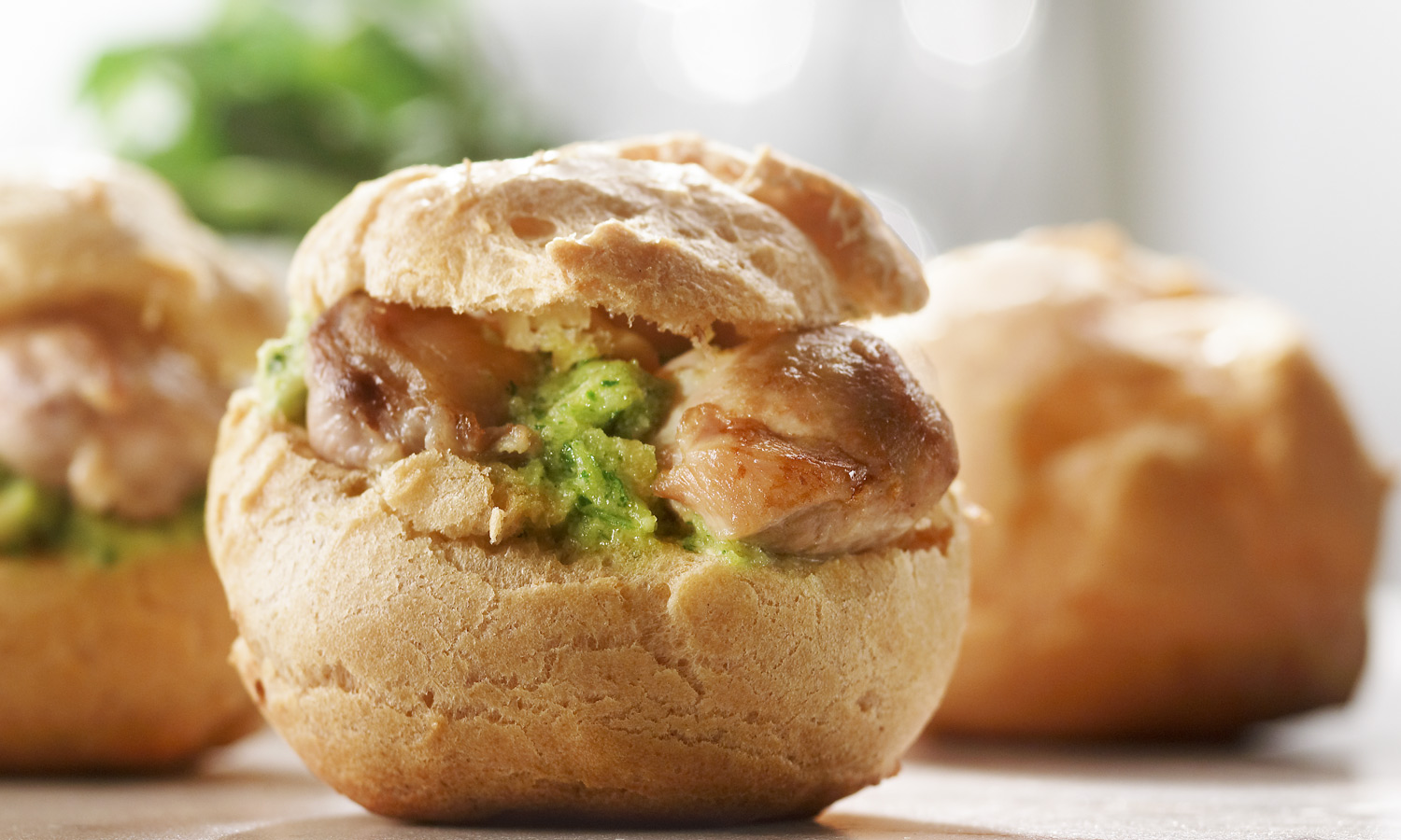 Profiteroles de sot-l'y-laisse de poulet - Le Poulet du Québec ...